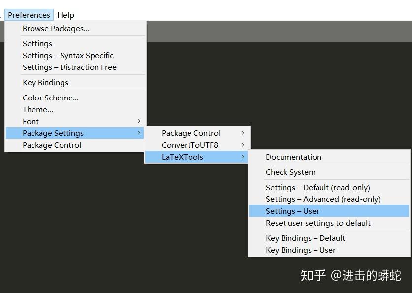 Sublime text + Latex 配置随记 - 知乎