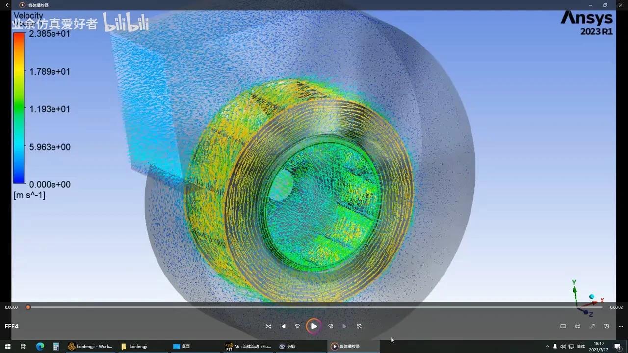 ansys fluent离心风机瞬态CFD.动网格+VOF多相流 - 知乎