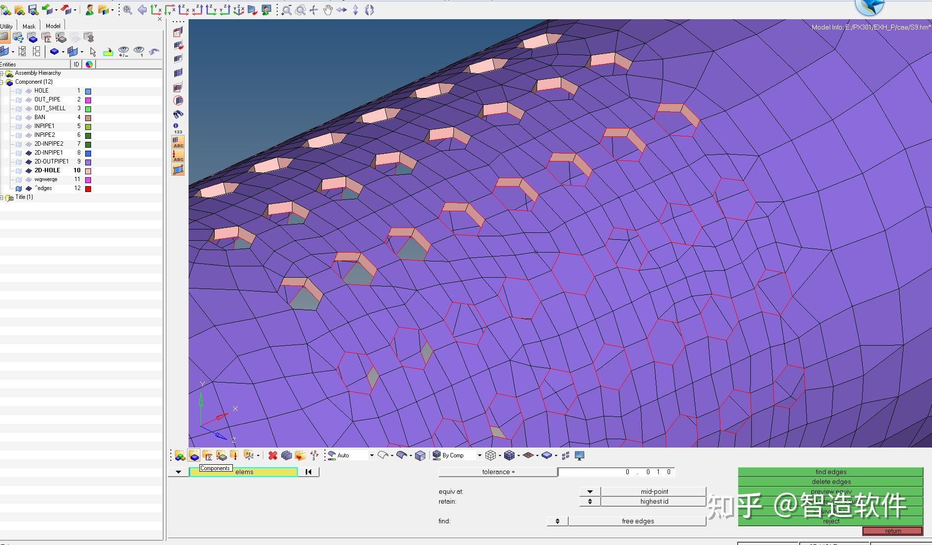 Altair HyperWorks教程：HyperMesh框选方法 - 知乎