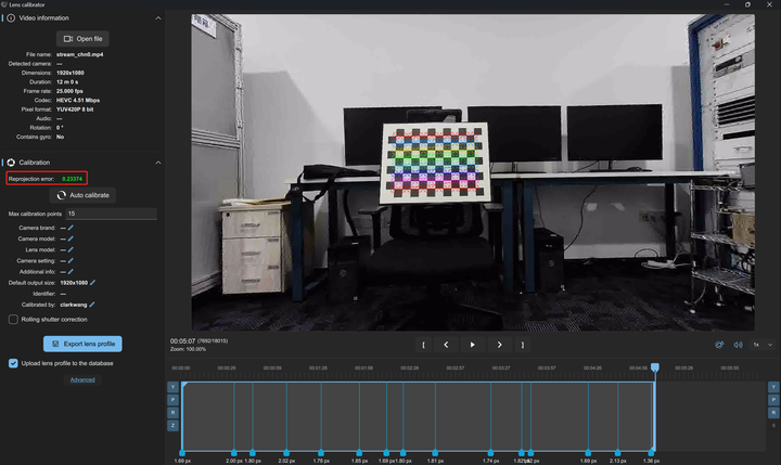 【Gyroflow-Rust】Lens Calibrator相机标定工具使用、自定义修改以及算法解析 - 知乎