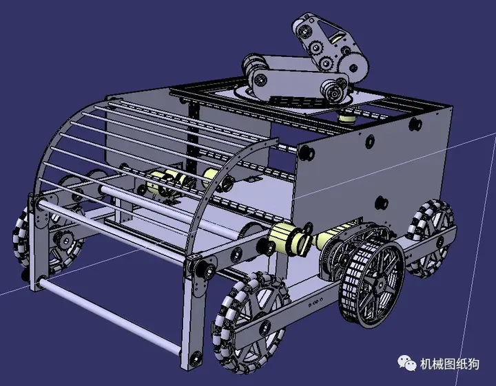 【机器人】robot-ZIV机器人车3D图纸 STEP格式 - 知乎