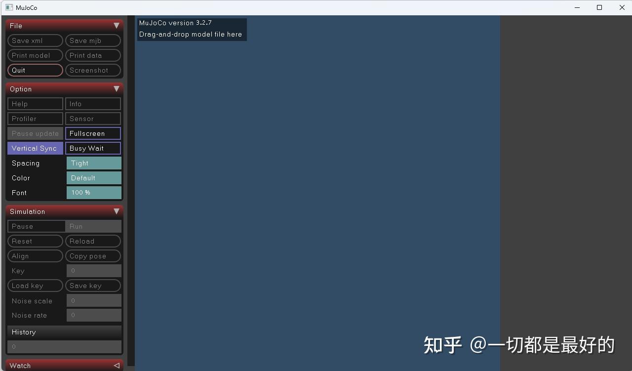 windows11上mujoco安装和试用 - 知乎