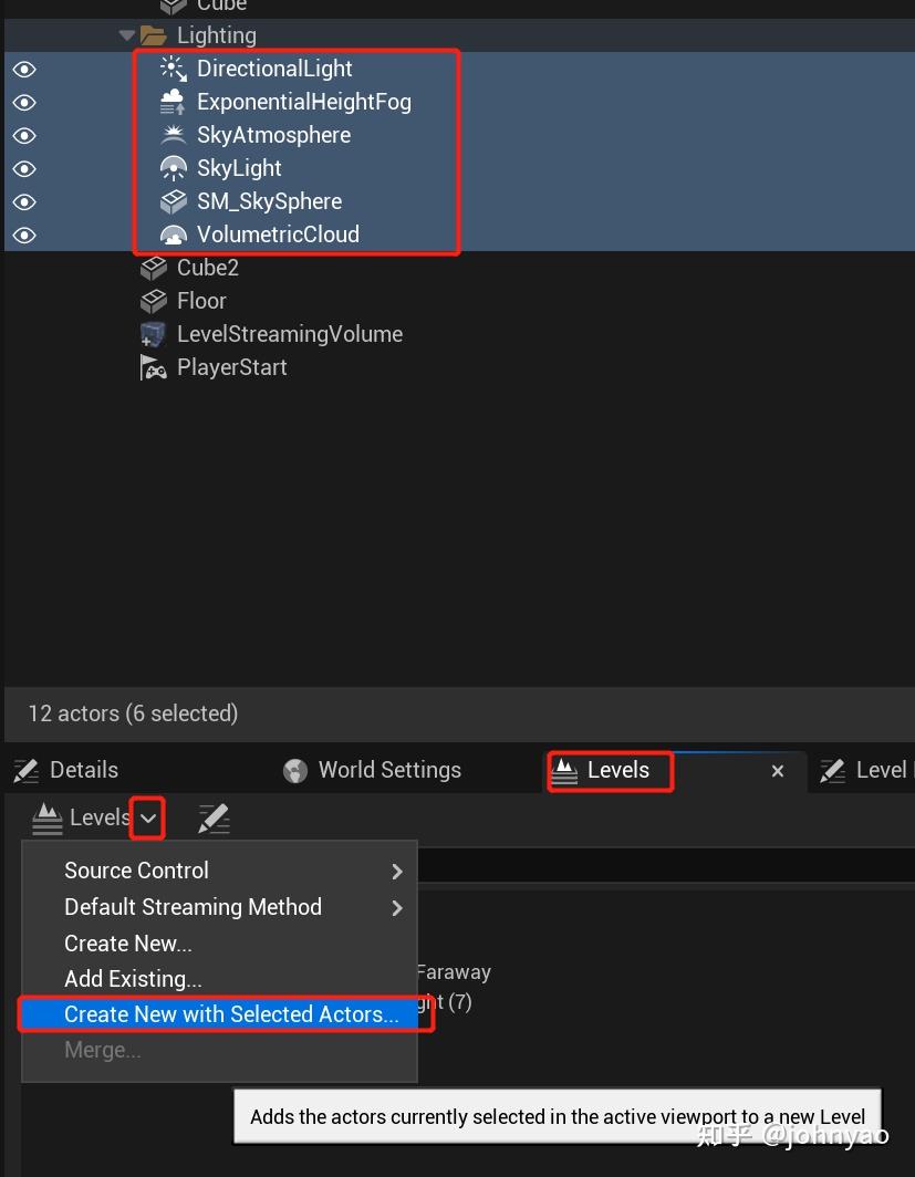 UE5 创建Level并实现Level Streaming(新手向) - 知乎