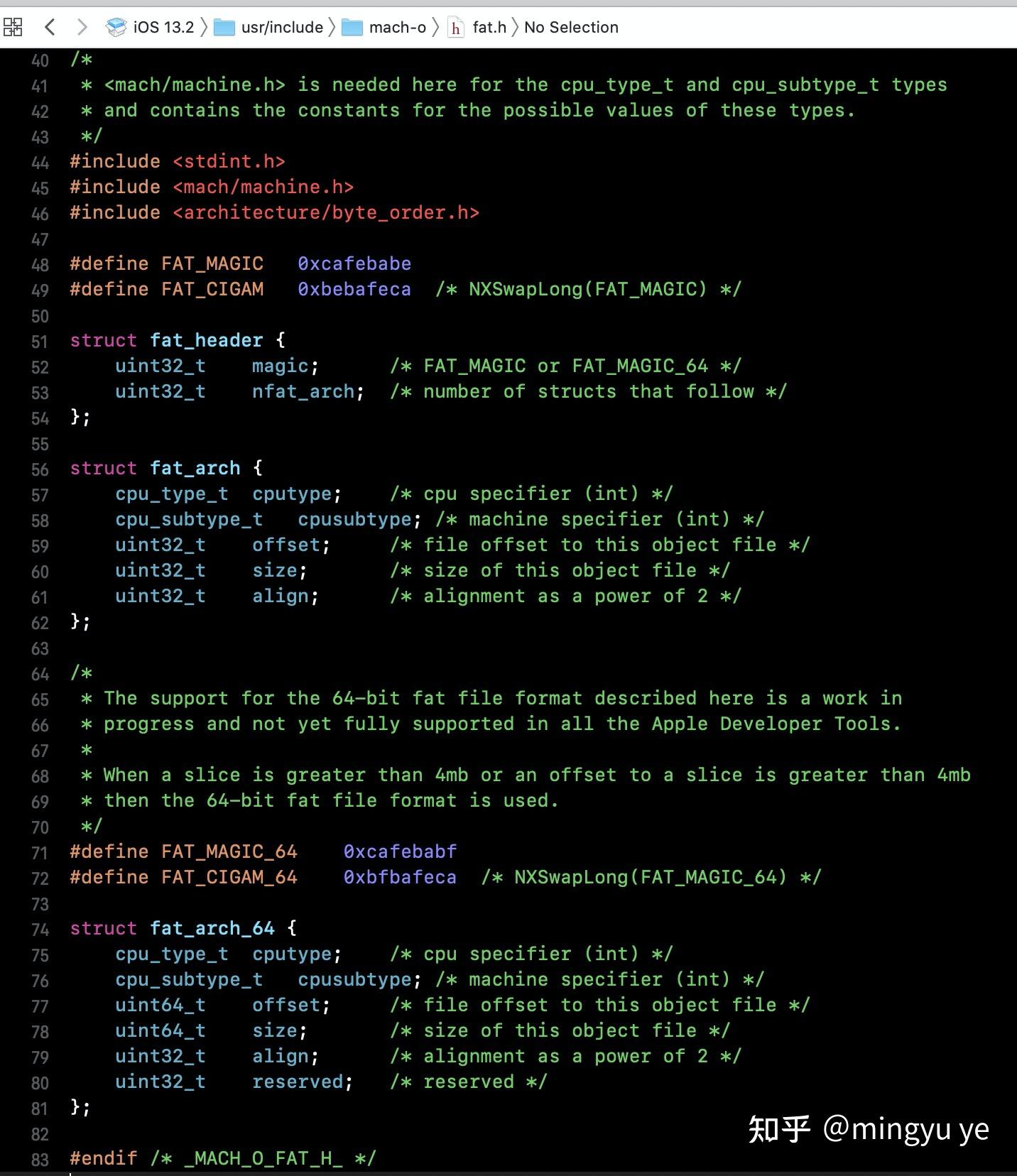 Mach-O 结构分析（一） - 知乎