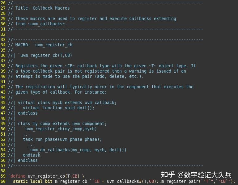 [UVM源代码研究] 聊聊UVM中的callback机制 - 知乎