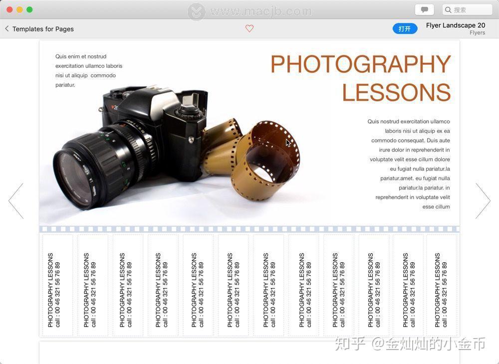 pages模板素材集合-Flyer Templates DesiGN for Mac - 知乎