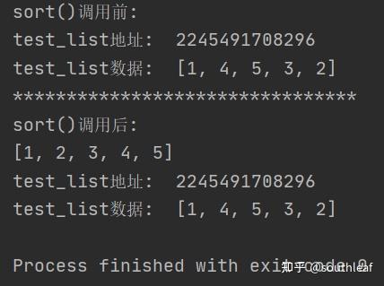Python中sort()和sorted()的差异 - 知乎