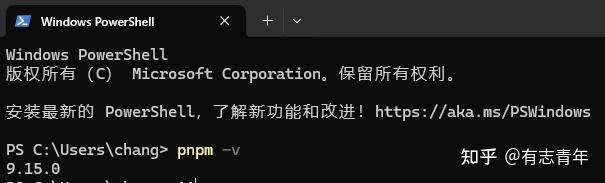 powershell无法识别pnpm - 知乎