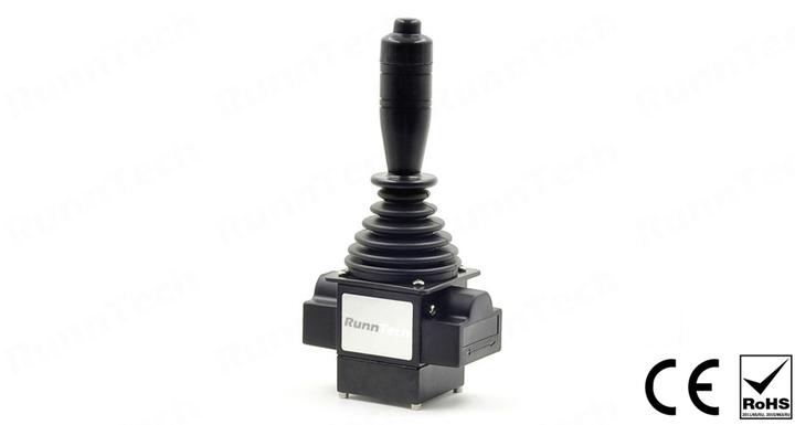 RunnTech Single-axis Friction Lock Joystick Lever Electrical Output ...