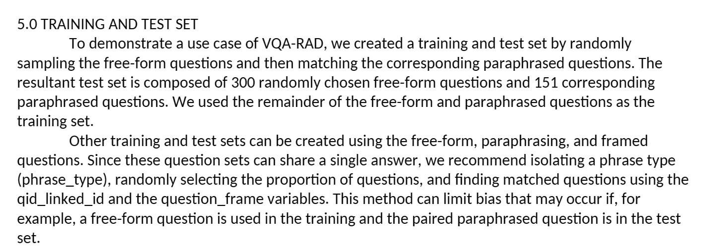 VQA-RAD 数据集介绍 - 知乎