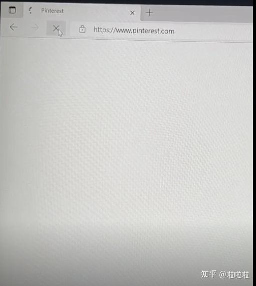 pinterest网页打开后闪白怎么解决 - 知乎