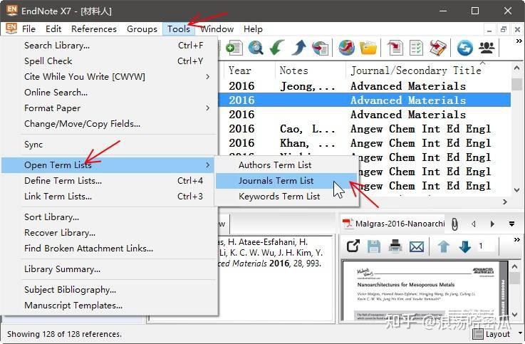 学术干货|Endnote大招——journal term lists(附一万多种期刊全称和缩写) - 知乎