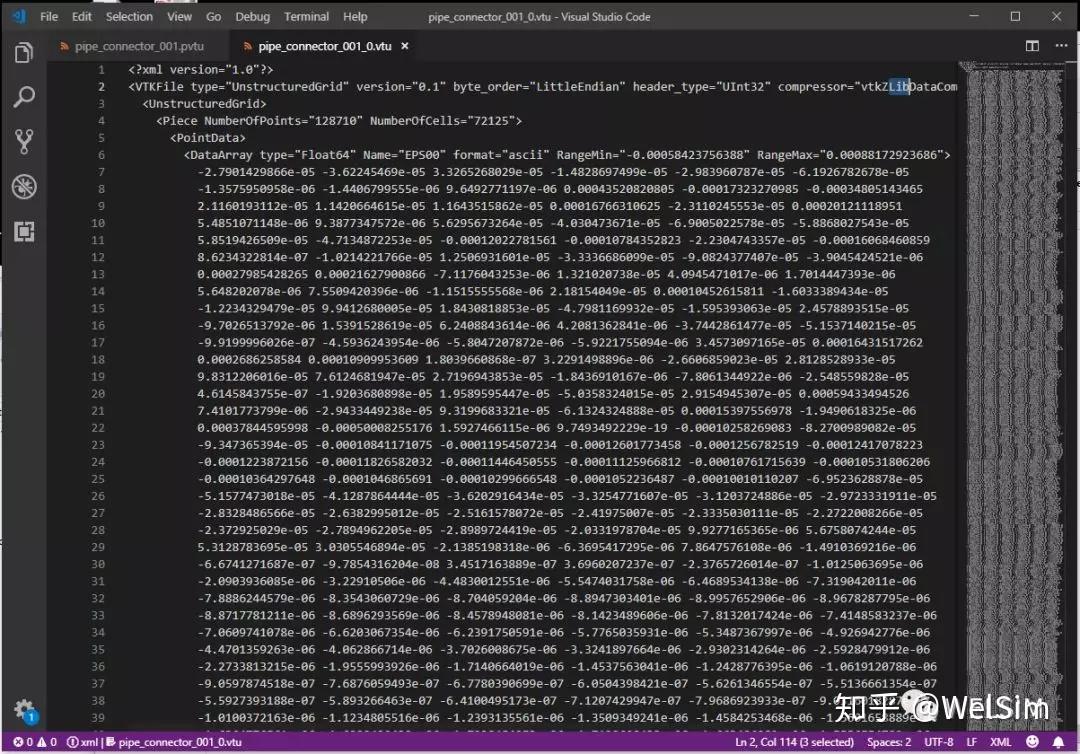 从WELSIM中导出VTK格式的结果数据 - 知乎