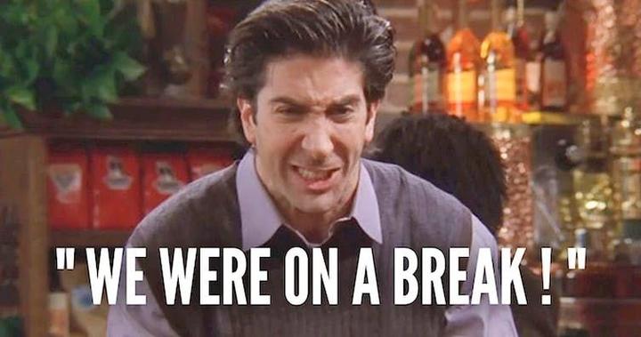 Ross，以及他永远纠结的we were on a break - 知乎