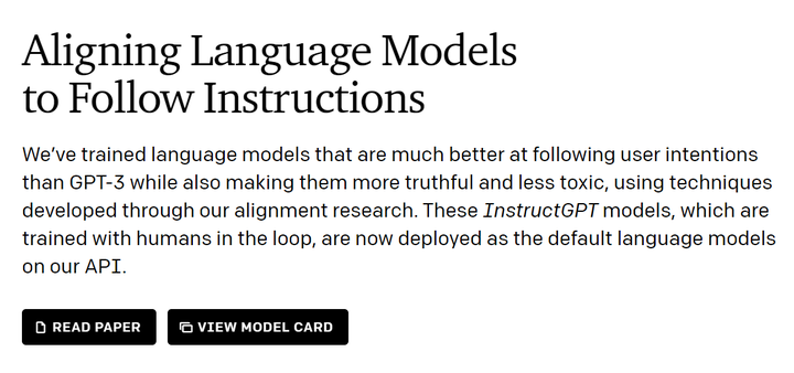 InstructGPT与Instruction Tuning: 管中窥豹ChatGPT - 知乎