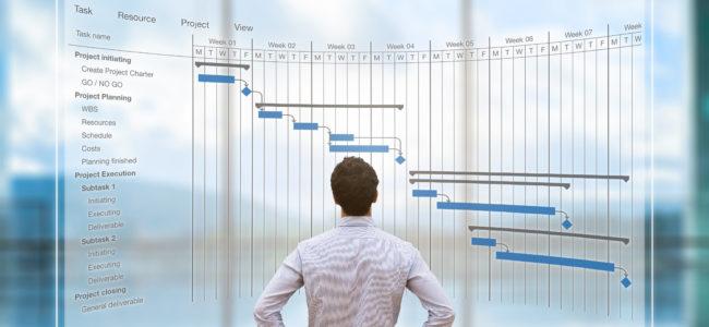 Excel 做甘特图（项目进度图），可以简单到什么程度？ | tusimpleBI - 知乎