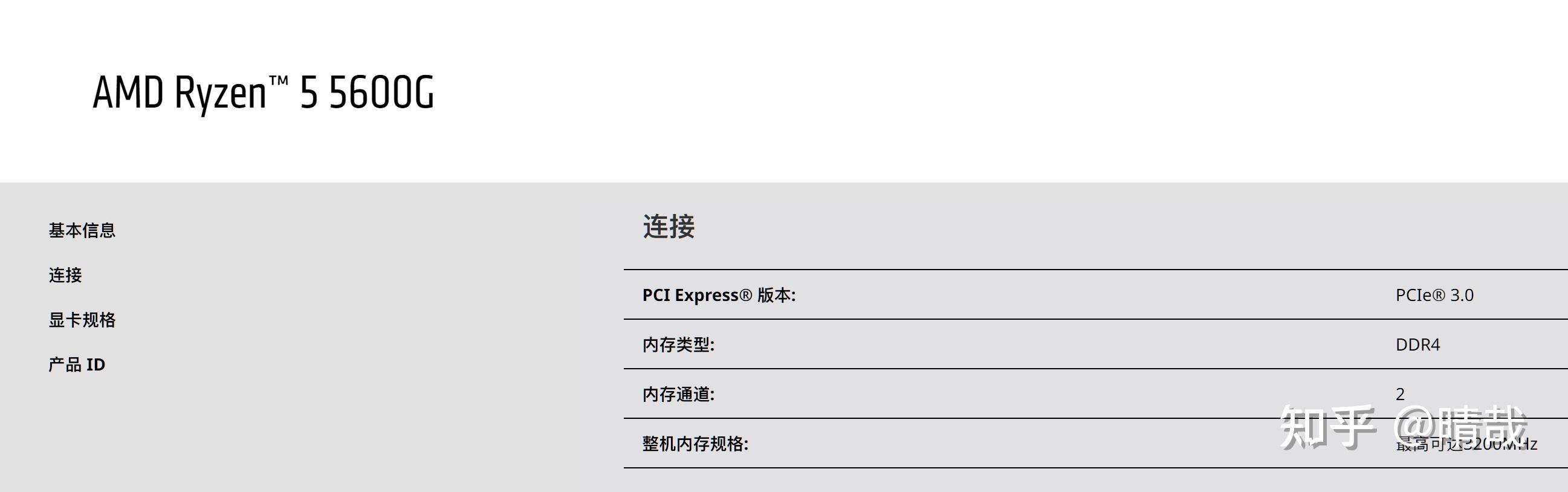 为何5600G官网显示最大内存频率只有3200，而实际可以到3600甚至更高？ - 知乎