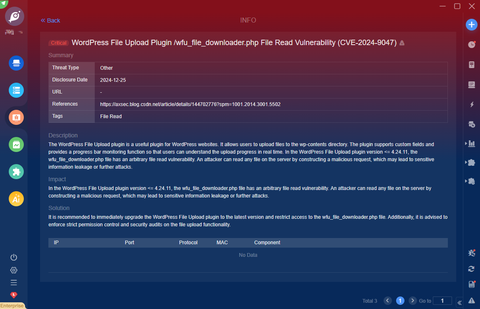 Goby 漏洞发布｜CVE-2024-9047 WordPress File Upload 插件 wfu_file_downloader.php 任意文件读取漏洞 - 知乎