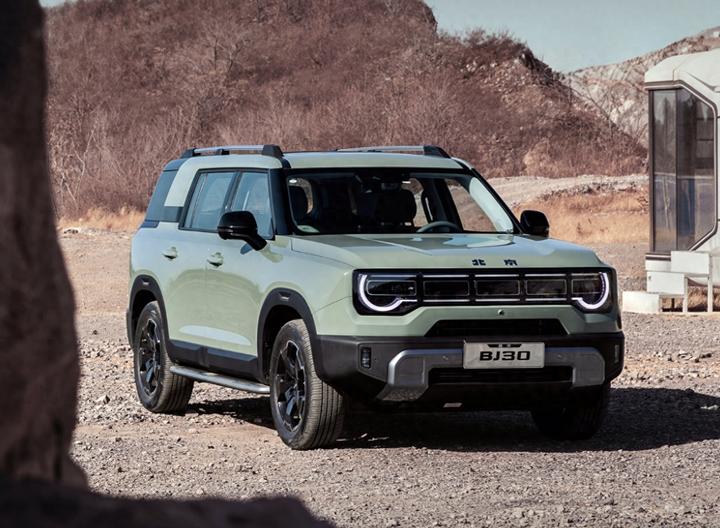 全新北京BJ30e官图发布，造型霸气硬朗，搭载1.5T混动系统 - 知乎