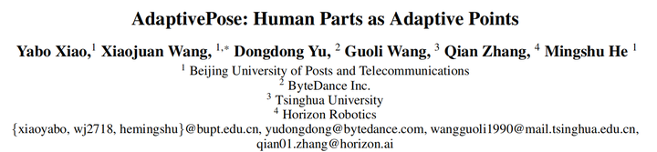 姿态估计 | 基于CenterNet究竟还可以做多少事情？AdaptivePose便是经典！ - 知乎