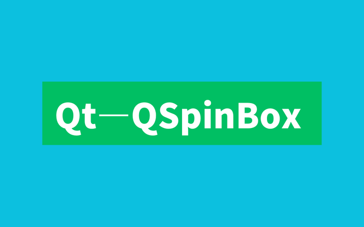 Qt—QSpinBox - 知乎