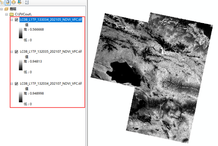 【ArcGIS教程】（138）ArcPython（19）——使用NDVI指数数据批量计算植被覆盖度FVC - 知乎