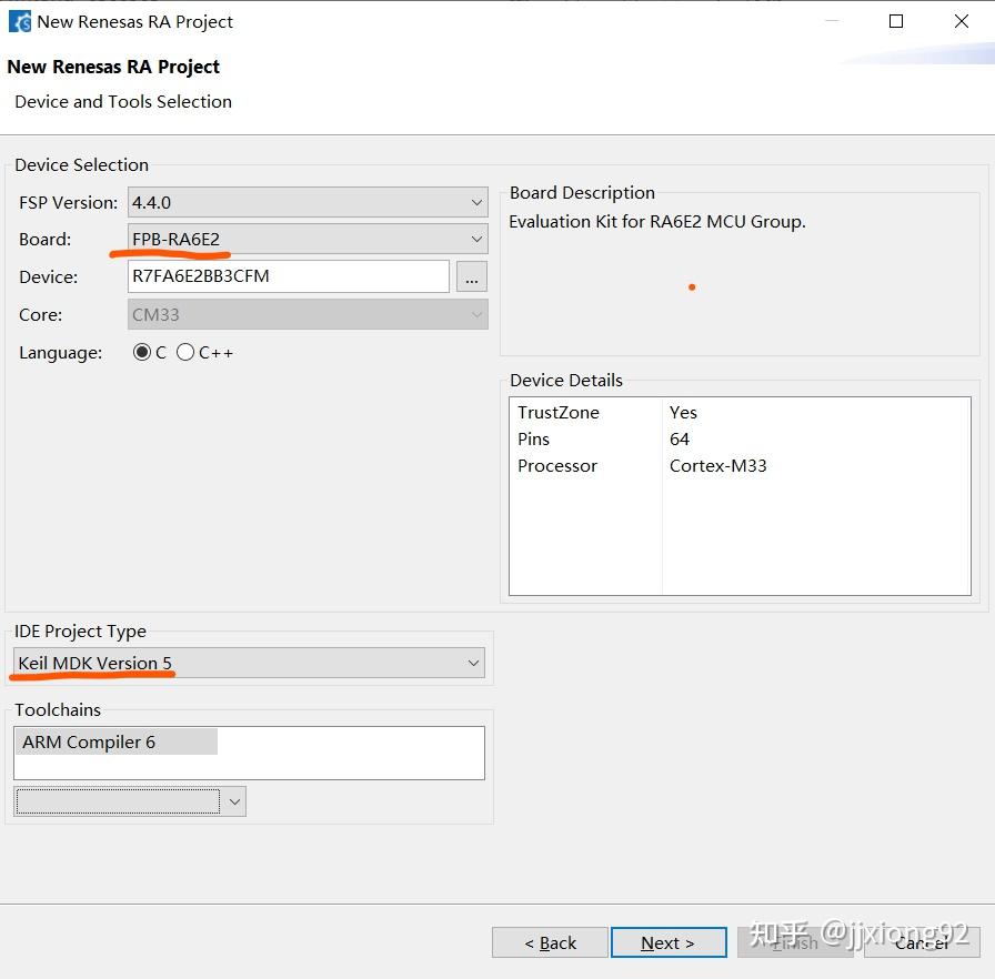瑞萨 FPB-RA6E2 评估板入门学习 - 知乎