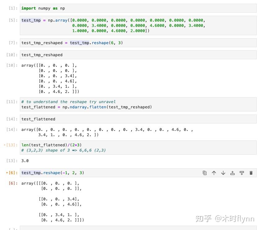 Python的numpy中行的reshape 1 1 2 ,中 1表示什么含义 知乎