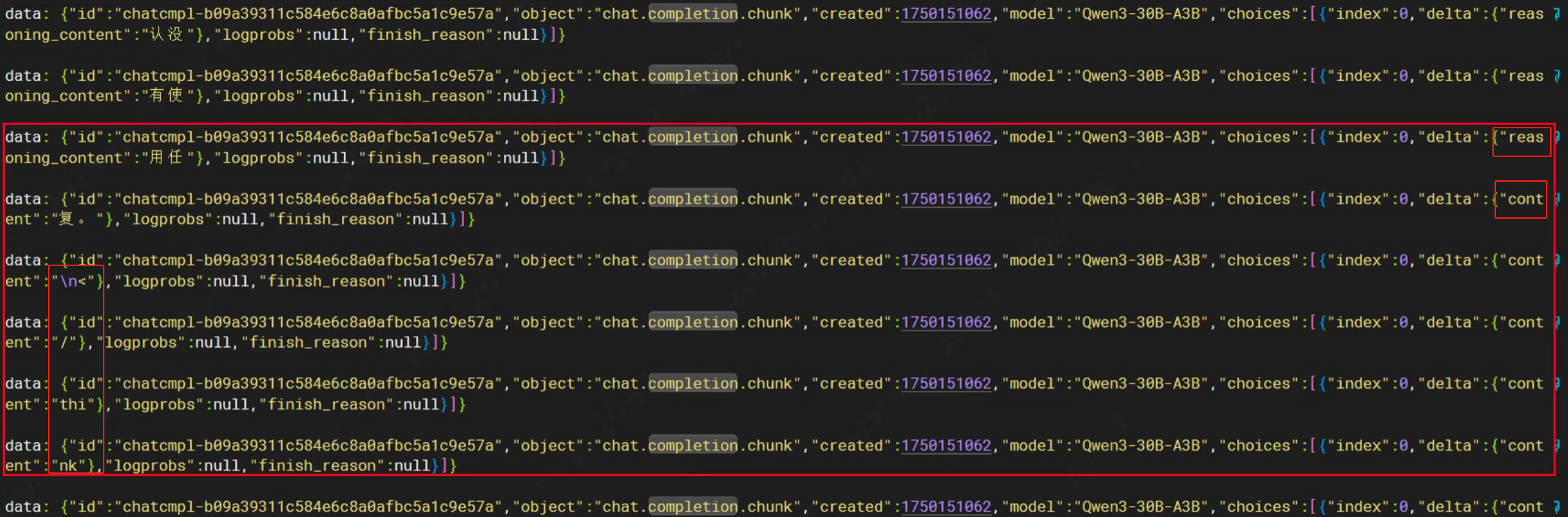 Qwen3 + vLLM 推理的时候reasoning_content被截断的问题 - 知乎