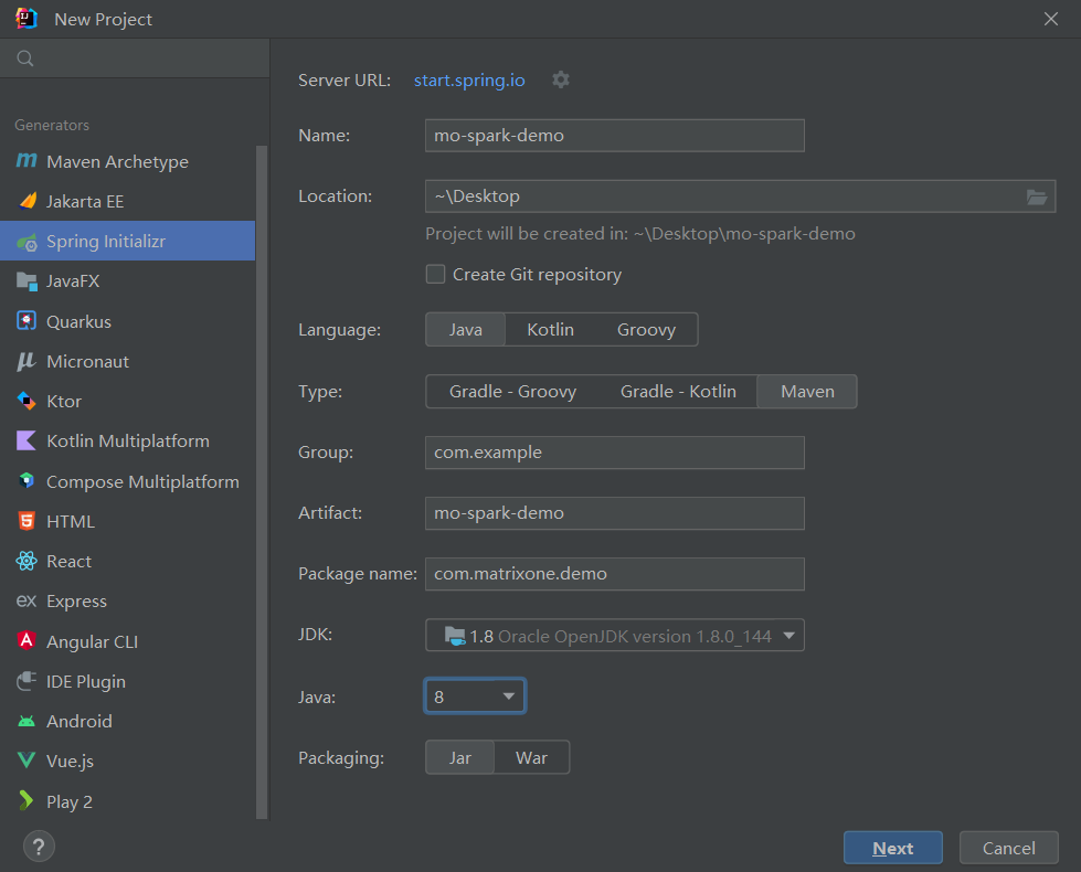手把手入门MO | 如何使用使用 Spark 将批量数据写入 MatrixOne - 知乎
