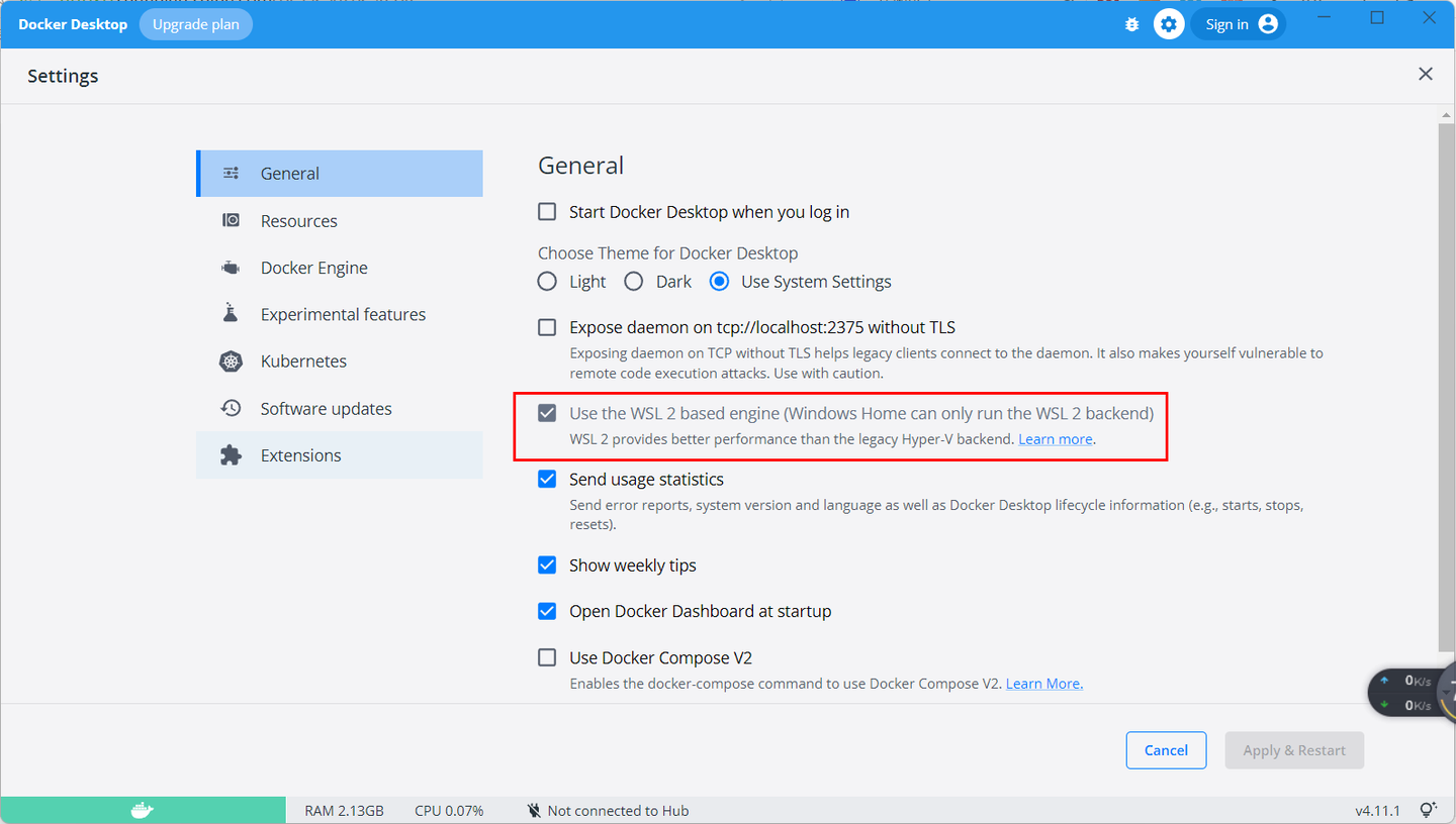 Win11安装Docker及简单使用 - 知乎