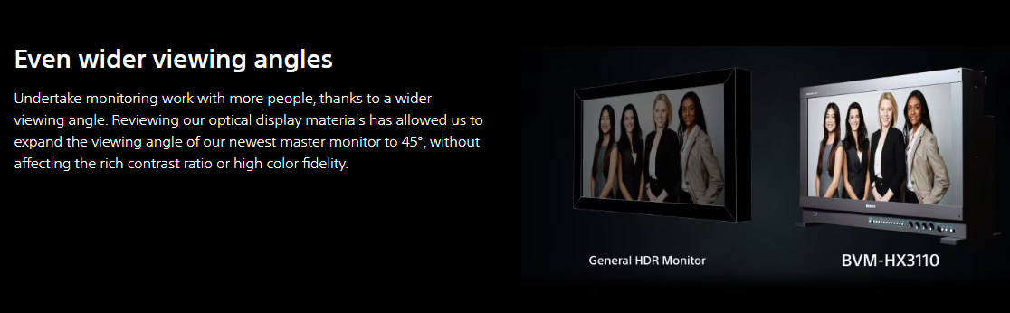 索尼BVM-HX3110 完美的显示设备 似乎没任何缺点 - 知乎