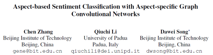 Aspect-based Sentiment Classification with ASGCN - 知乎