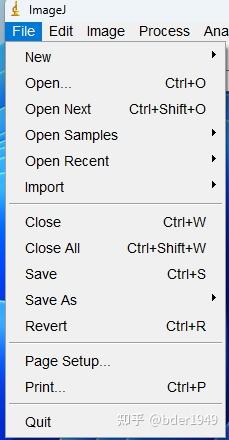 imageJ-基本操作面板 - 知乎