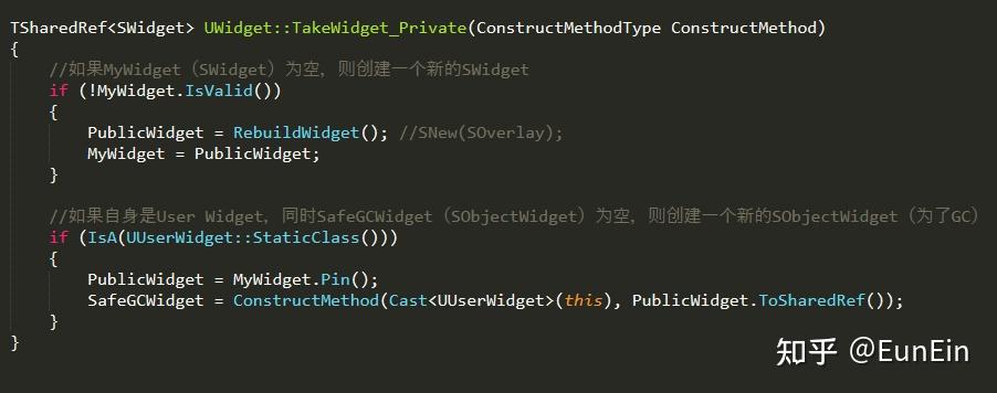 UE4：UWidget | SWidget SObjectWidget - 知乎