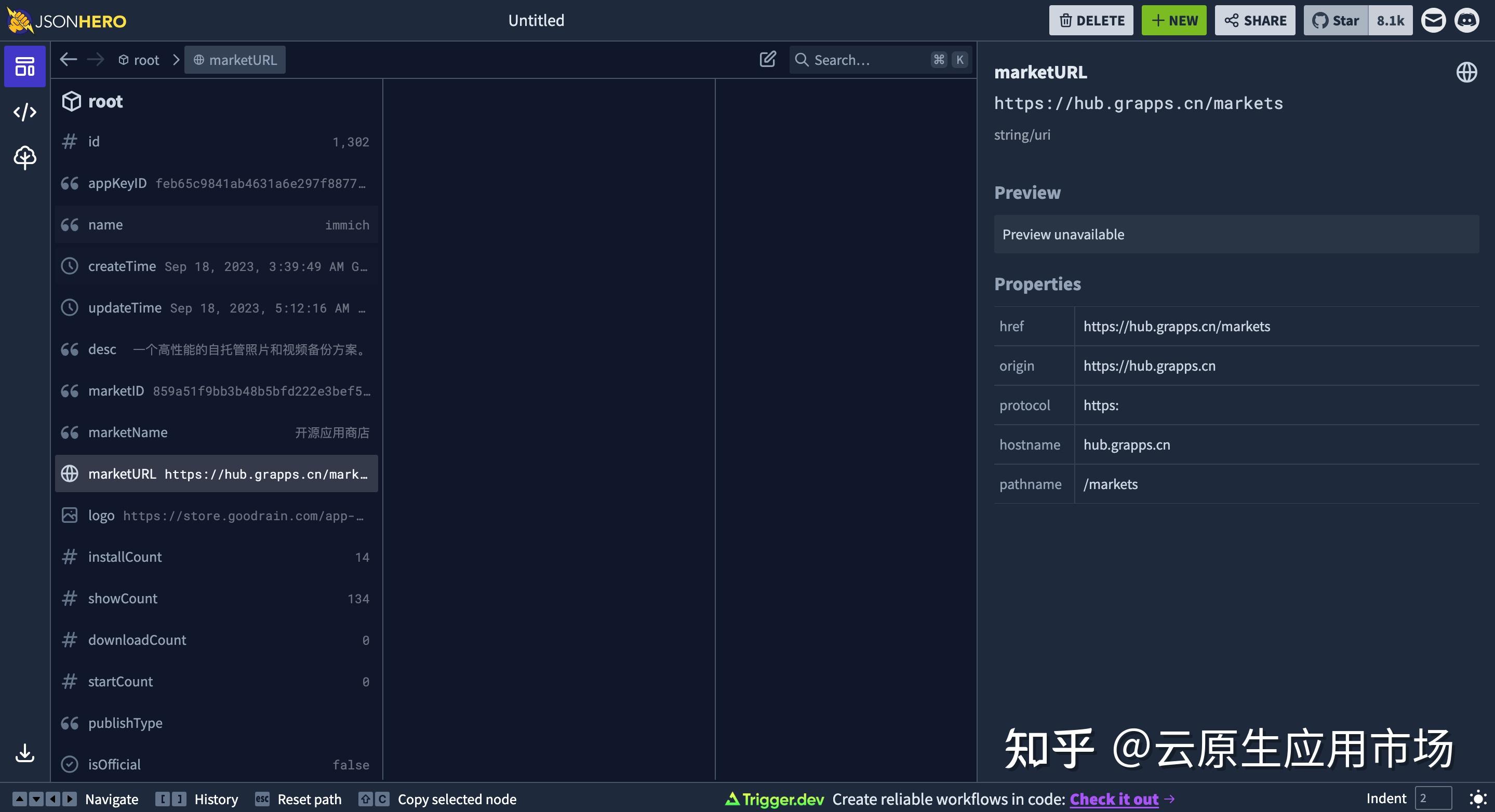 8.1k Star! 不再为看数据而发愁的 JSON 可视化管理工具 -- JSON Hero - 知乎