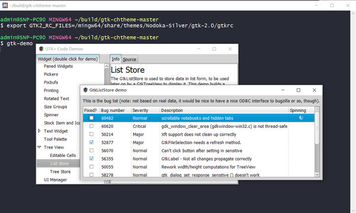 Windows 64 位环境下 GTK2.0 的theme应用 - 知乎