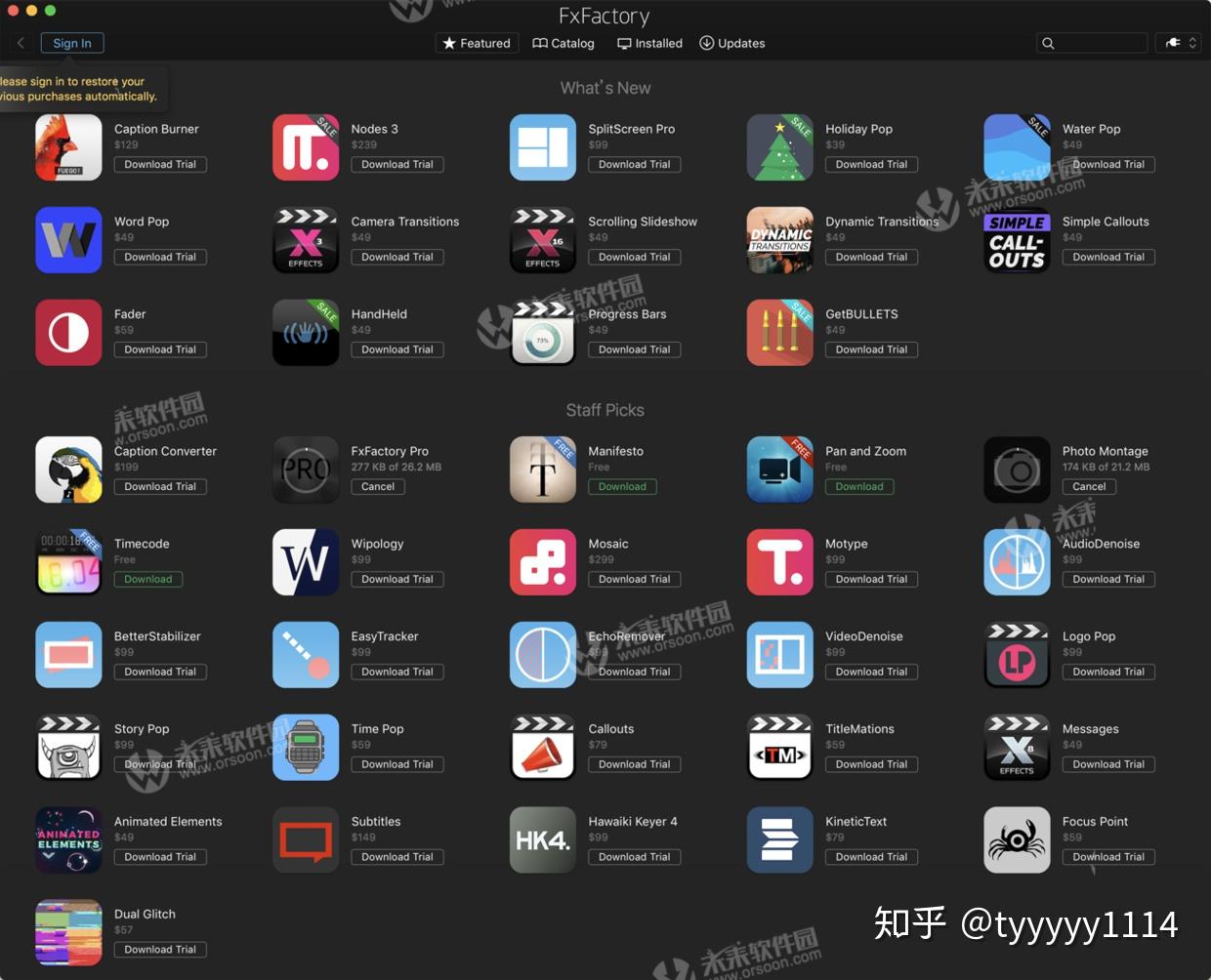 FxFactory 7 Pro for Mac(视觉特效处理包) - 知乎