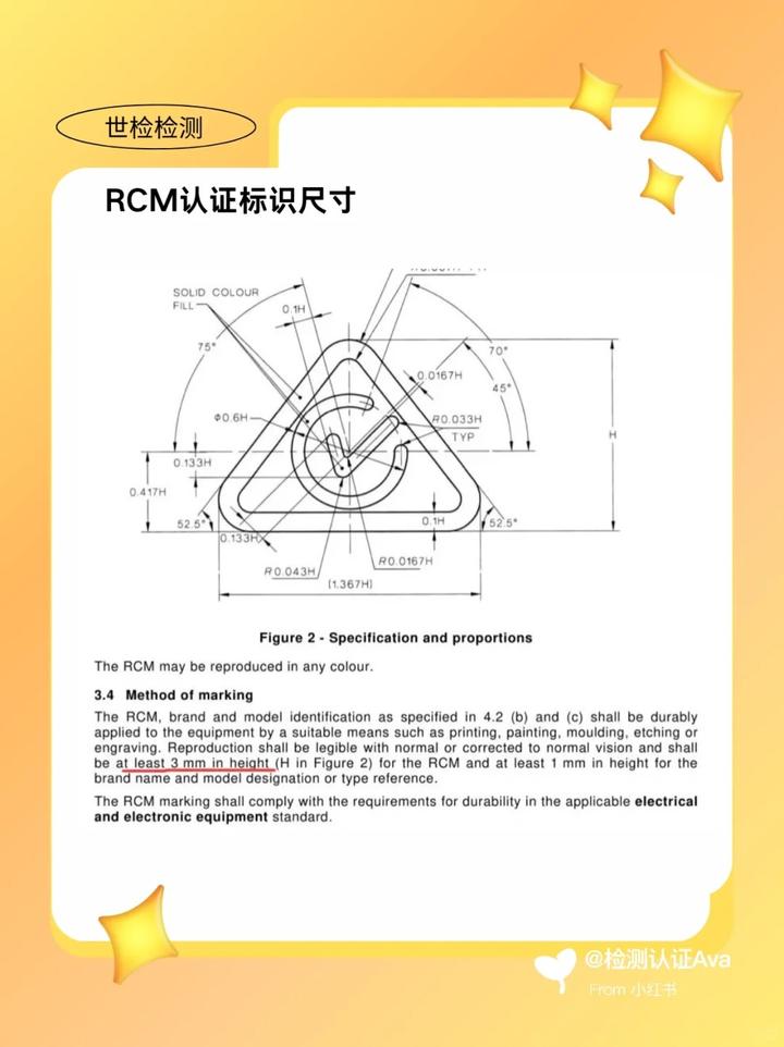 RCM认证标识是怎样的｜RCM标识尺寸要求 - 知乎