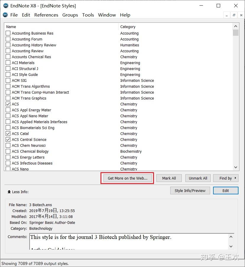 JGR的atmosphere的参考文献格式对应Endnote里哪一个? - 知乎