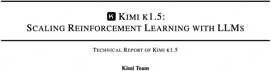 解读KIMI K1.5技术报告 - 知乎