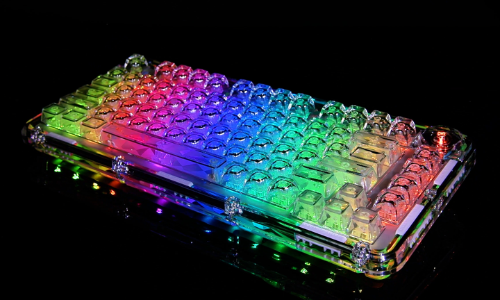 一血B81全透明三模机械键盘上线发售啦！！ - 知乎