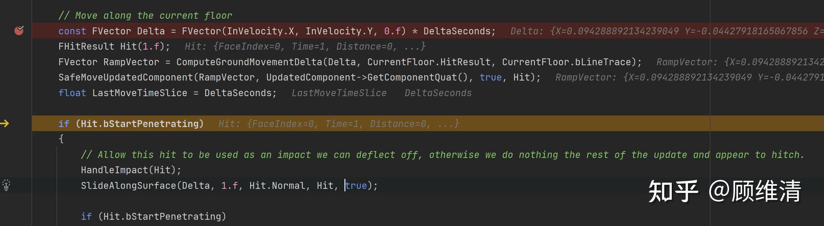 关于CharacterMovementComponent中StepUp中遇到的一些小问题 - 知乎