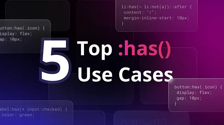 [译] 通过示例学习 CSS :has() 选择器: 5 个顶级使用案例 - 知乎