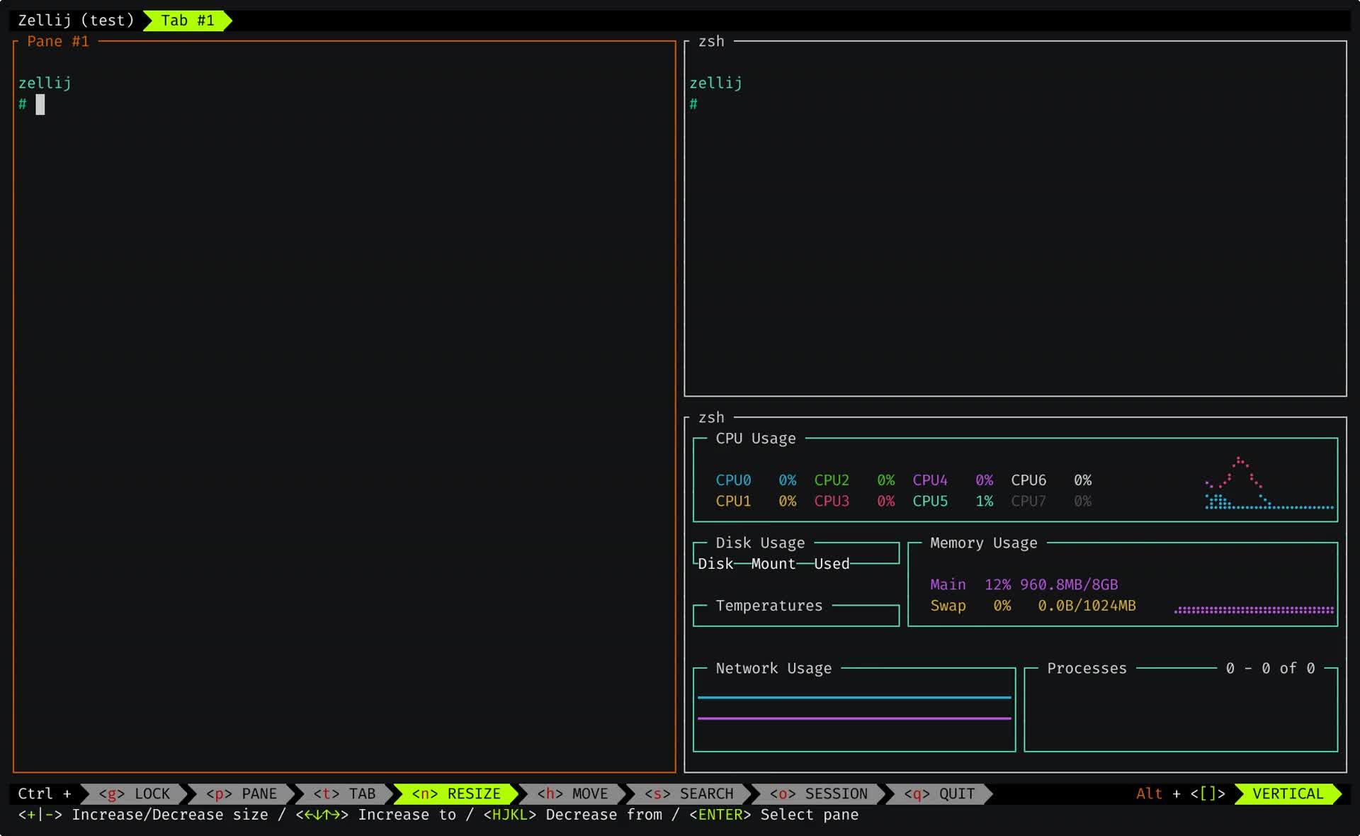 📦 x-cmd pkg | zellij - 终端复用器，能作为 tmux 的替代品 - 知乎