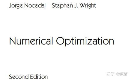 凸优化入门教材与课程推荐与整理 - 知乎