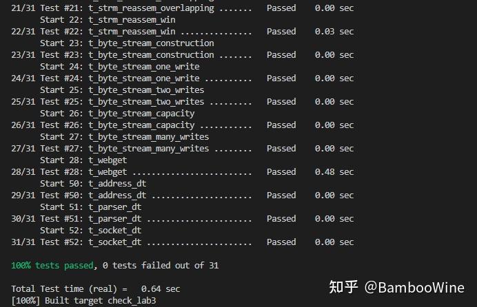 CS144 2021 完结 (详细解释整个框架) - 知乎