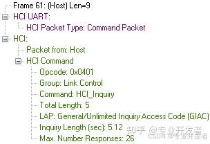 蓝牙HCI的log分析方法 - 知乎