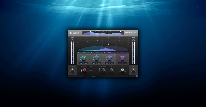 潜入深沉的低音：solid State Logic继续扩展其插件，推出次低音谐波合成器插件subgen 知乎 1904