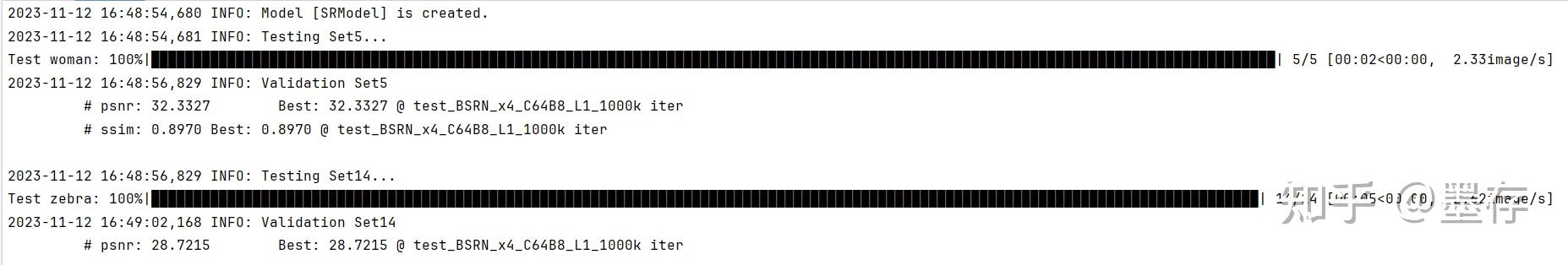 BasicSR超分辨率复现踩坑 - 知乎